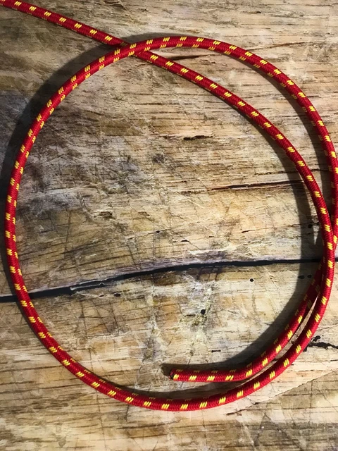 RETRO ZÜNDKABEL, ZÜNDLEITUNG, Farbe Rot / Gelb 1 Meter (Meterware). EUR ...
