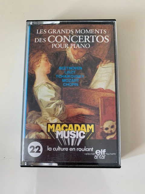 LES GRANDS MOMENTS des concertos pour piano Macadam music/ Cassette ...