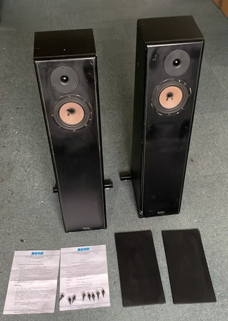 ROYD APEX HIFI speakers - bi-wired £47.50 - PicClick UK