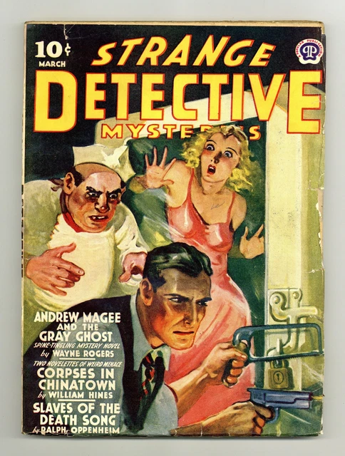 STRANGE DETECTIVE MYSTERIES Pulp Mar 1941 Vol. 6 #2 GD/VG 3.0 £250.65 ...