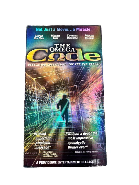 THE OMEGA CODE (VHS, 2000) Casper Van Dien Michael York Michael ...