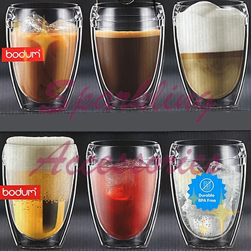 NEW BODUM PAVINA Outdoor 6 x 350mL Double Wall Design Double Walled Tumblers! $73.99 - PicClick AU