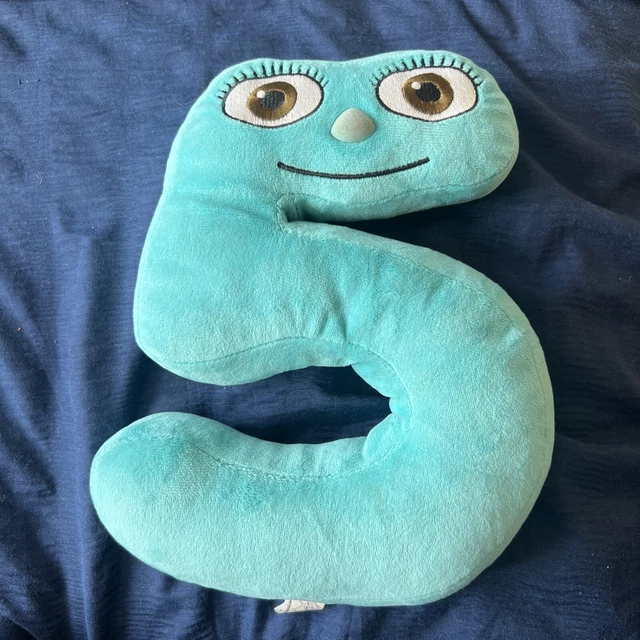 CBEEBIES NUMBER JACKS numberjacks five 5 soft plush toy £25.00 ...