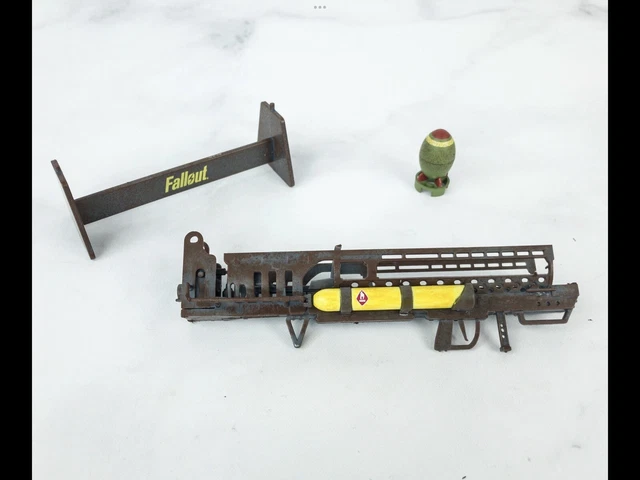 CAJA DE BOTÍN Fallout Fat Man réplica en miniatura arma mini nuclear ...