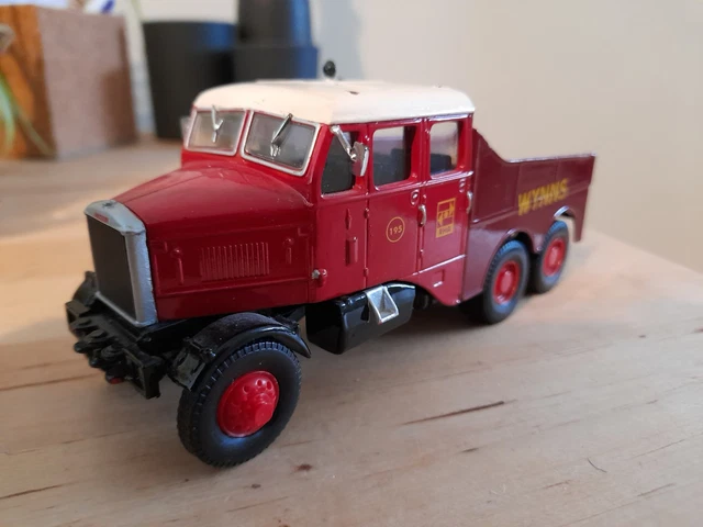CODE3 1.50 SCALE TRUCK HEAVY HAULAGE SCAMMELL WYNNS Possible Showmans £ ...