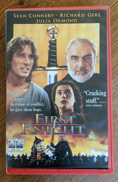 FIRST KNIGHT VHS Video - Sean Connery - Richard Gere £12.00 - PicClick UK