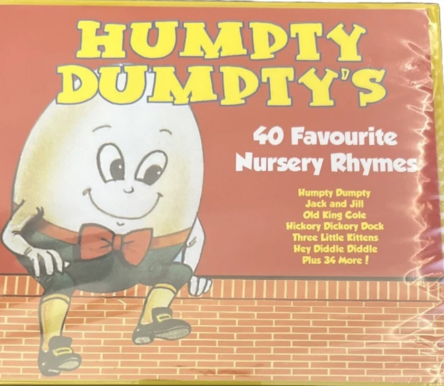 NURSERY RHYMES : Humpty Dumpty's 40 Favourite (CD 2009) Brand New ...
