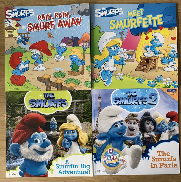 THE SMURFS KIDS Books Smurfs Meets Smurfette A Smurfin Big Adventure ...