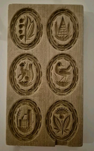 SPRINGERLE HOLZMODEL MODEL Backmodel Spekulatiusform Anisgebäckform ...