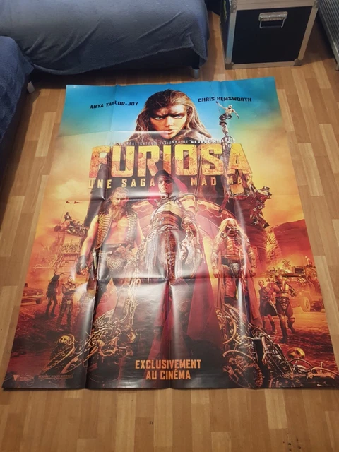 AFFICHE CINÉMA 120X160 / FURIOSA,SAGA MAD MAX/PREVENTIVE EUR 19,00 - PicClick FR
