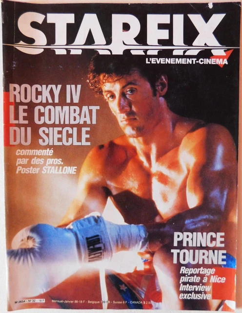 STARFIX MAGAZINE N° 32 1986 Stallone Rocky IV Prince EUR 49,00 ...