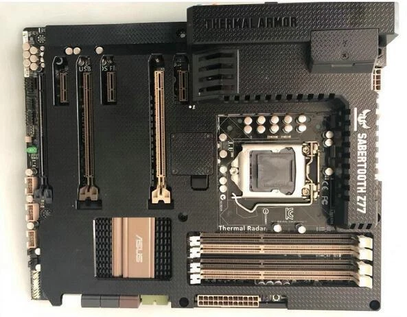 ASUS SABERTOOTH Z77 Motherboard Intel Socket 1155 2Nd/3Rd Generation ...