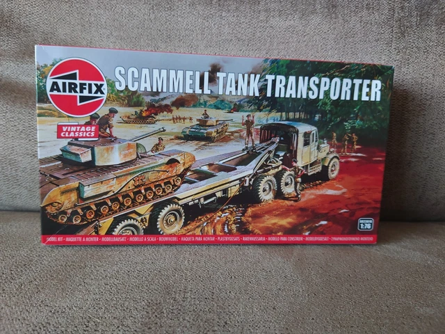 AIRFIX SCAMMELL TANK Transporter Kit 1:76th Scale "Vintage Classics ...