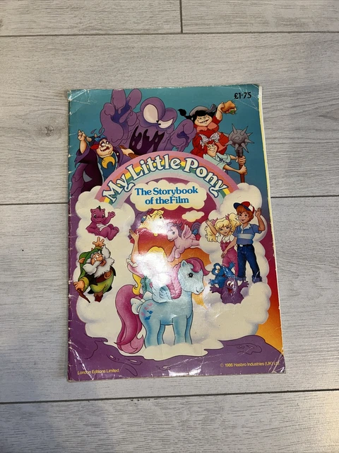 MY LITTLE PONY - Storybood of the Film 1986 Hasbro Book £20.00 ...
