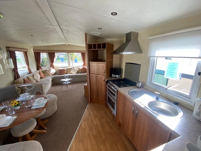 SITED STATIC CARAVAN For Sale North Wales Coast £17,950.00 - PicClick UK