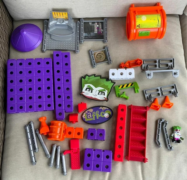 FISHER-PRICE TRIO BATMAN Joker Laugh Lab - 100% COMPLETE Set $23.75 ...