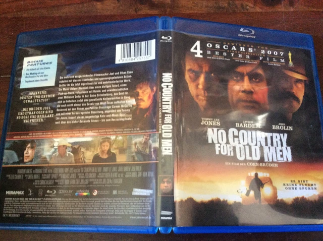 NO COUNTRY FOR Old Men [BLU RAY] Joel Ethan Coen Javier Bardem Josh ...