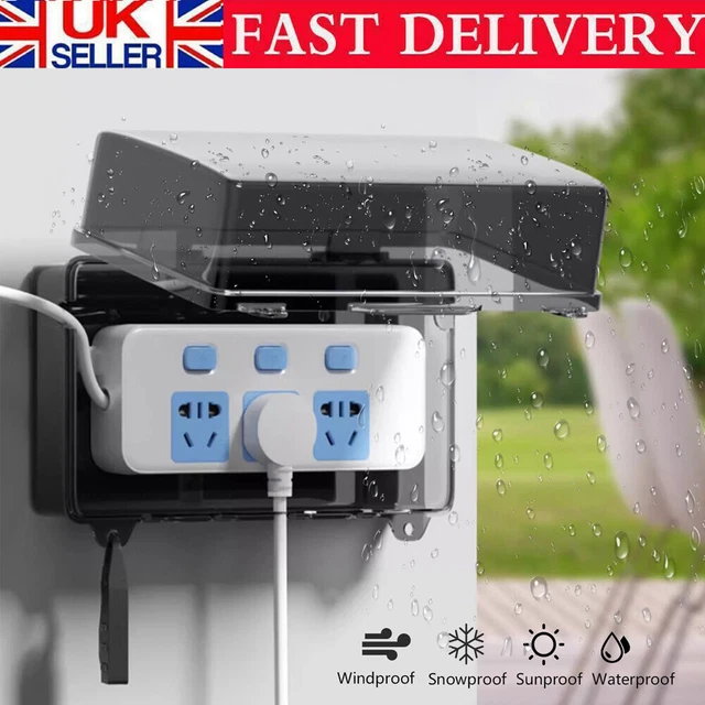 IN/OUTDOOR ELECTRICAL BOX Waterproof Box Protector Outdoor Outlet ...
