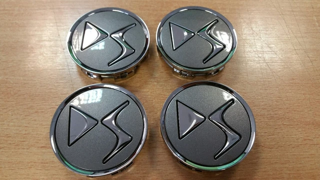 X 4 GENUINE Citroen DS Alloy wheel Grey Centre caps DS3 DS4 DS5 £39.99 ...
