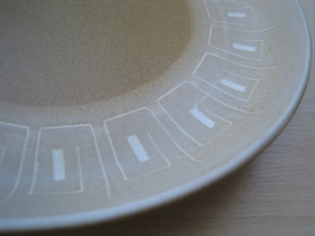 2 X 1960S 1970s Vintage Denby Pottery Ode Pattern Tea Side Plates MORE ...