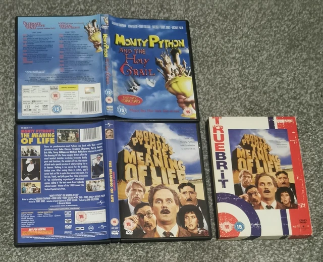 MONTY PYTHON AND The Holy Grail & The Meaning Of Life 2-Film Dvd Comedy ...