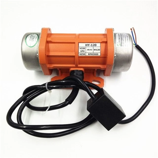 AC VIBRATION MOTOR 15-120W Vibrating Asynchronous Vibrator 220V 3450RPM ...