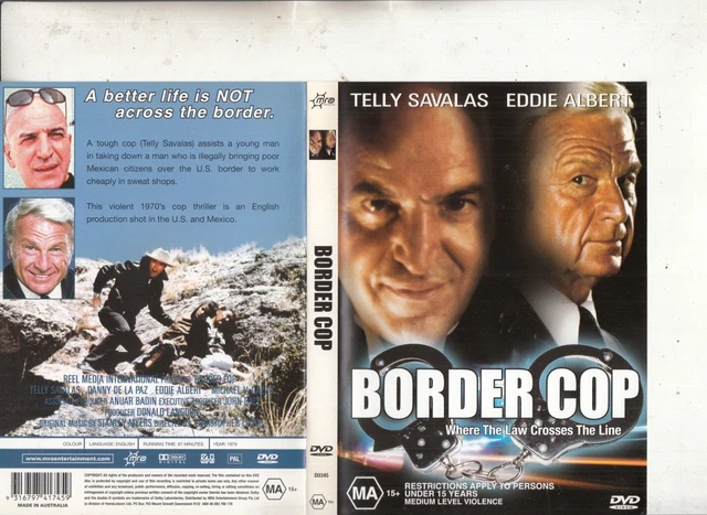 BORDER COP-1979-[TELLY SAVALAS]-MRA Entertainment-Movie MRAE-DVD $25.00 ...