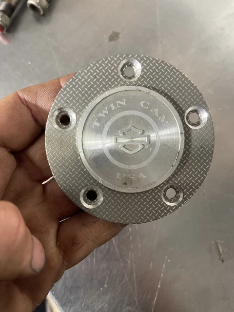 HARLEY DAVIDSON TWIN cam softail timer ignition engine motor cover ...