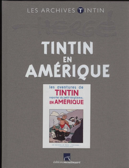 BD - LES aventures de tintin Archives Atlas - Tintin en Amérique sous ...