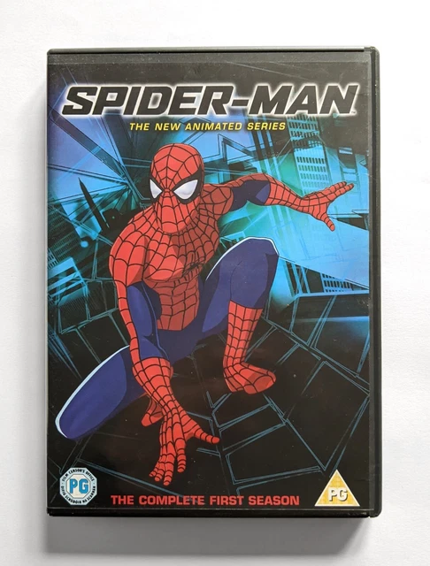 SPIDER-MAN THE NEW animated series S1 DVD box set (2004) region 2 PAL ...