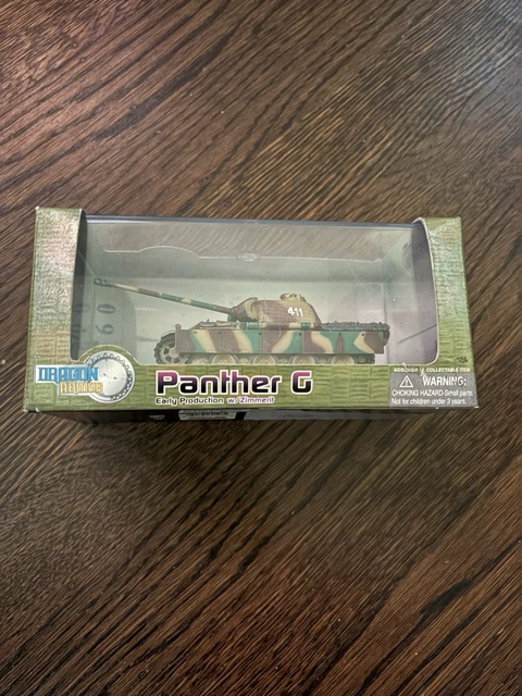 DRAGON ARMOR 1:72 Panther G W/Zimmerit, 19.Pz, Div., Warsaw 1944, No ...