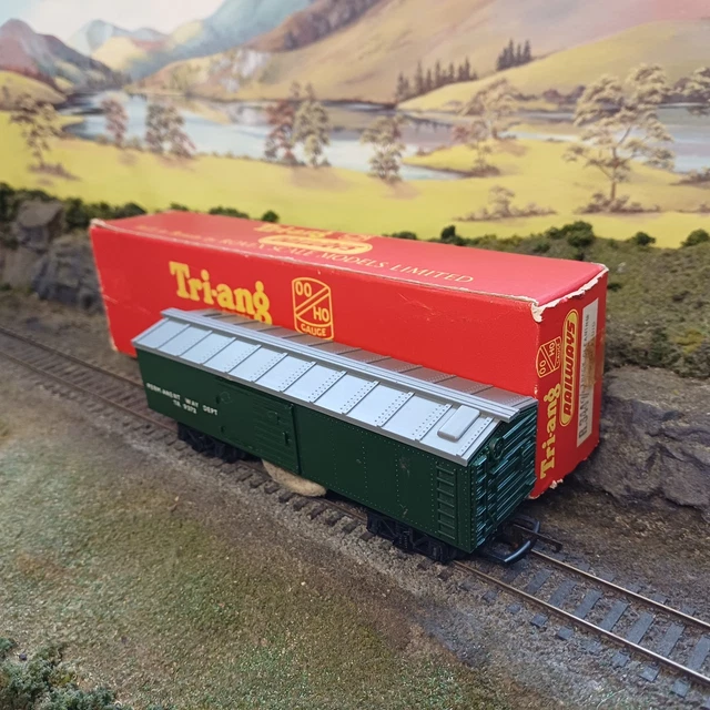 TRI-ANG R344 TRACK Cleaning Car. Permanent Way Dept. Hornby Model ...