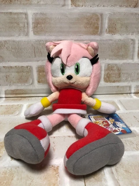 SEGA SONIC THE Hedgehog Amy Rose Sanei Plush Toy Unused With Tags from ...