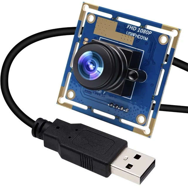 1080P 120FPS USB Camera Module Board CMOS 2.1mm Lens Support IR Cut ...