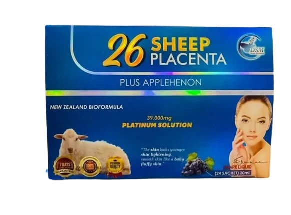 SHEEP PLACENTA 39000MG Platinum Solution Stem Cell Anti Aging Booster ...