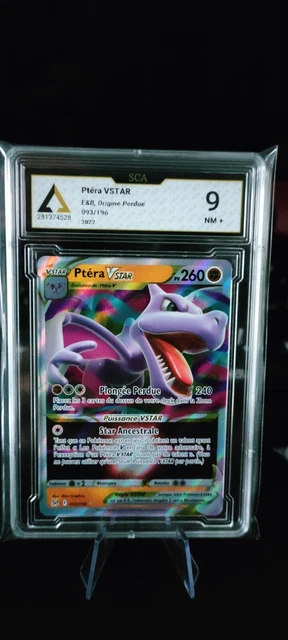CARTE POKÉMON - Ptéra VSTAR 093/196 E&B Origine Perdue SCA 9 2022 EUR ...