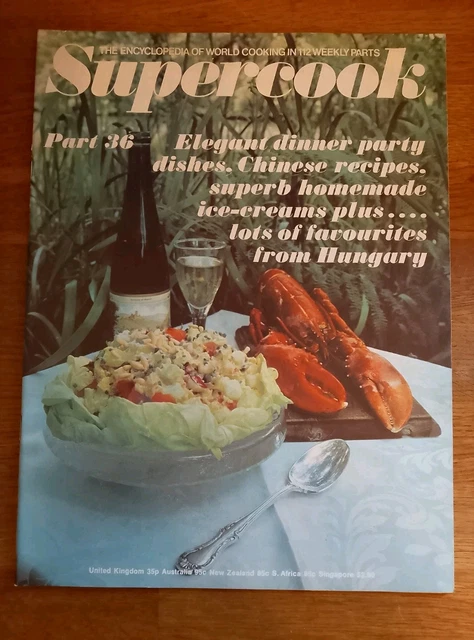 MAGAZINE - SUPERCOOK 1970s Marshall Cavendish Cooking Magazine Part 36 ...