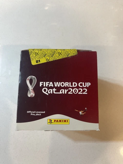 PANINI 2022 FIFA World Cup Qatar Soccer Sticker Collection Box - 50 Packs Inside $90.00 ...