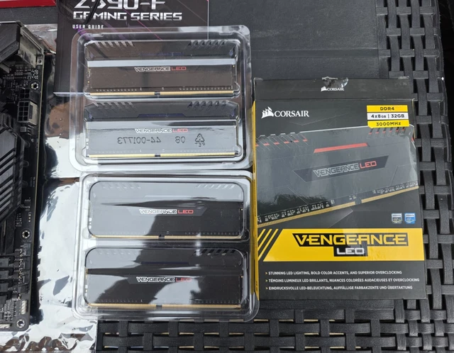 ASUS ROG STRIX Z590-F Intel i7 3.6 GGHZ processor 32GB DD4 memory £208. ...