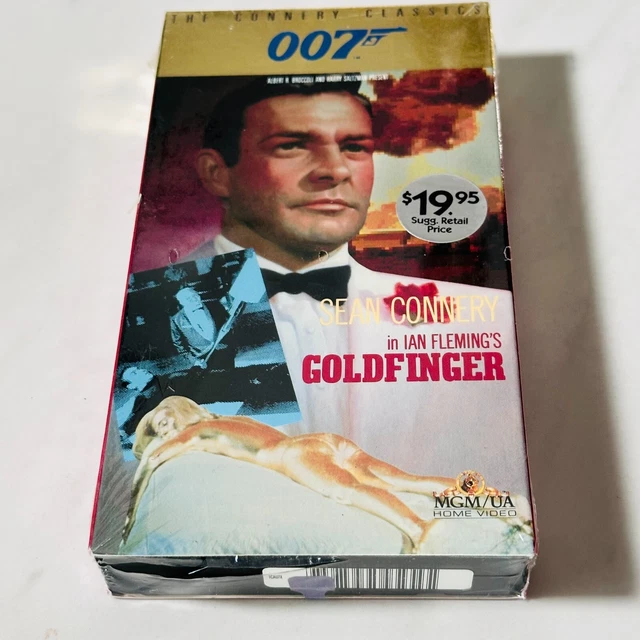 GOLDFINGER - 007 The Connery Classics - VHS - New - Sean Connery £8.88 - PicClick UK