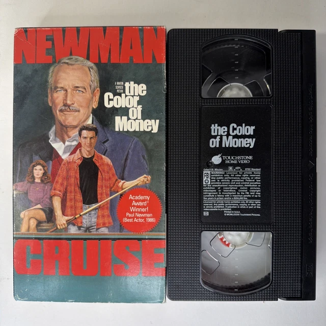 THE COLOR OF Money (VHS, 1995) Paul Newman, Tom Cruise £8.58 - PicClick UK