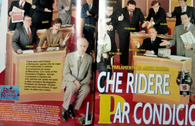 TV SORRISI E CANZONI N.11 1996-AL BANO-Mazza-Rose Rosse-Take That-Fabio ...