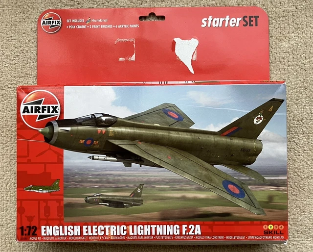 AIRFIX A55305 1:72 English Electric Lightning F.2A Military Aircraft ...