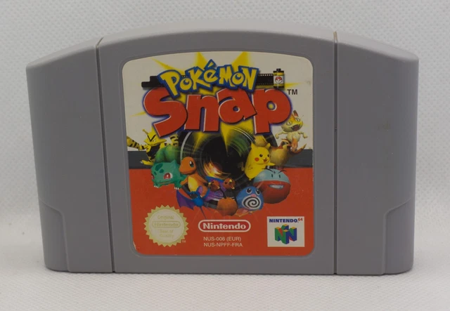 POKÉMON SNAP (NINTENDO 64, N64) Game Freaks 2000 PAL FRA EUR 19,90 ...