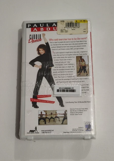 PAULA ABDUL CARDIO Dance [VHS 1998] NEW £10.86 - PicClick UK