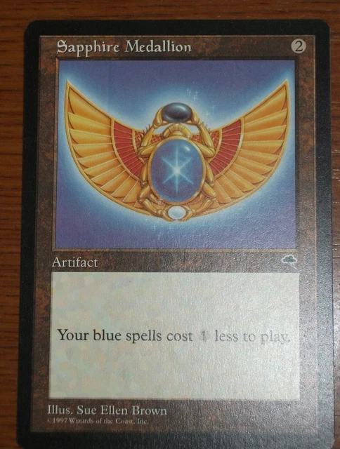 LP SAPPHIRE MEDALLION Charlie Brown Misprint Tempest Magic the ...