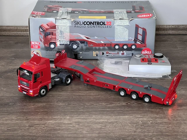 SIKU CONTROL 1:32 6721 MAN LKW mit Tieflader EUR 200,00 - PicClick DE