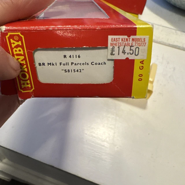 HORNBY R4116 BR Mkl Parcels Coach (Southern Region) #S81542 BNMIB 00 ...