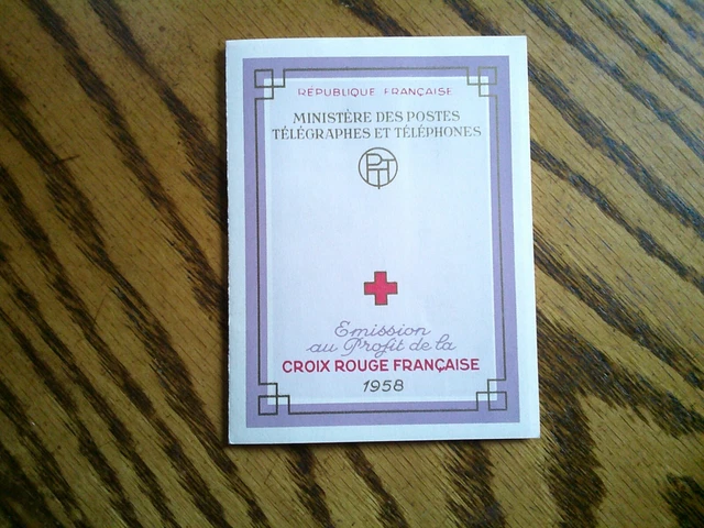 FRANCE CARNET CROIX Rouge Annee 1958 Neuf ** EUR 1,00 - PicClick FR