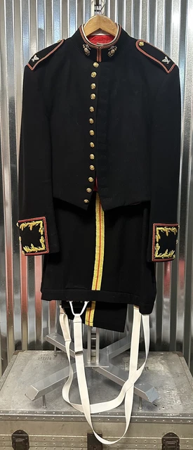 USMC MARINE CORPS Field Grade Officer Evening Mess Dress Blues Jacket ...